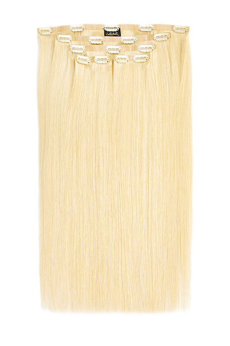 Luxury Gold 18" 5 Piece Human Hair Extensions – Lullabellz